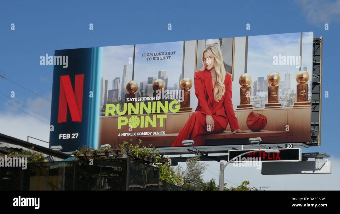 Los Angeles, California, USA 13th March 2025 Kate Hudson Running Point ...