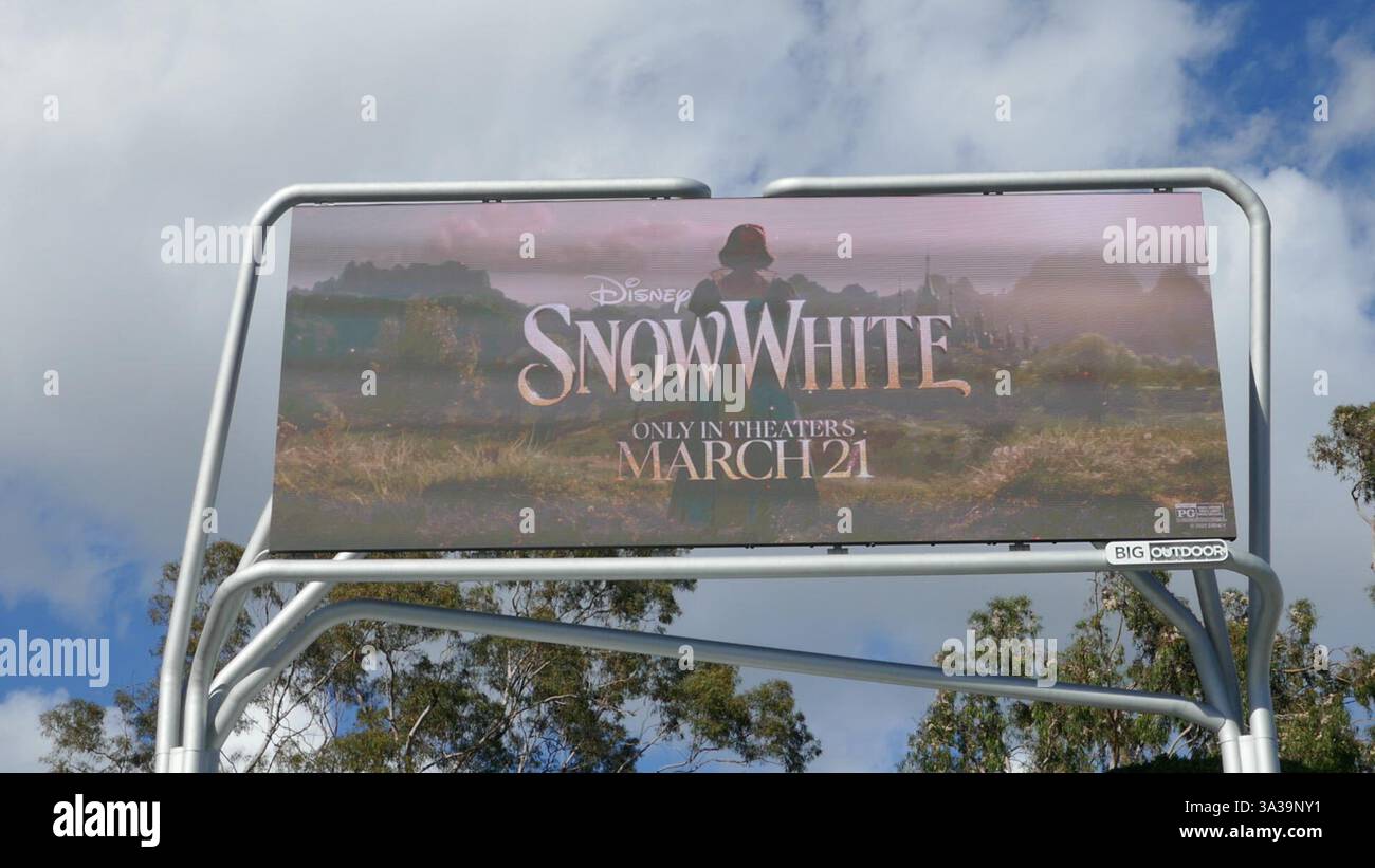 Los Angeles, California, USA 13th March 2025 Disney Snow White ...