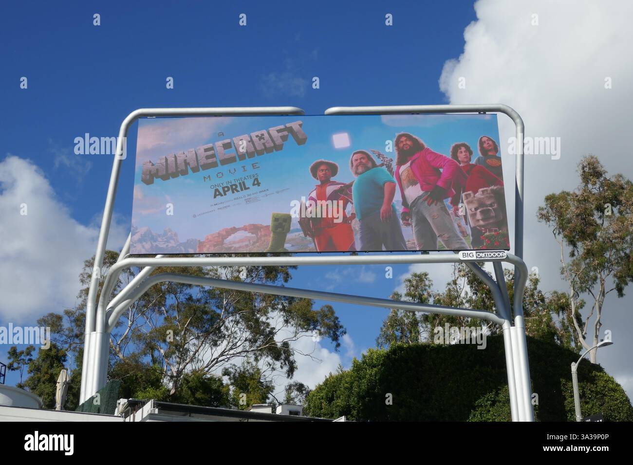 Los Angeles, California, USA 13th March 2025 A Minecraft Movie ...