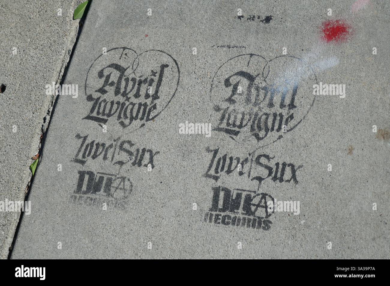 Los Angeles, California, USA 13th March 2025 Avril Lavigne Love Sux ...