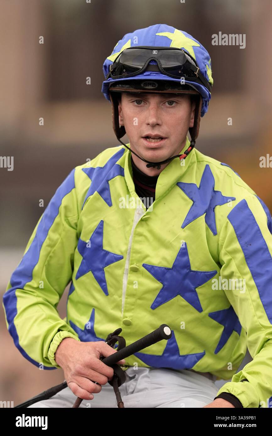 Jockey Michael Kenneally after Pebble Bleu won the Morell Suite At ...