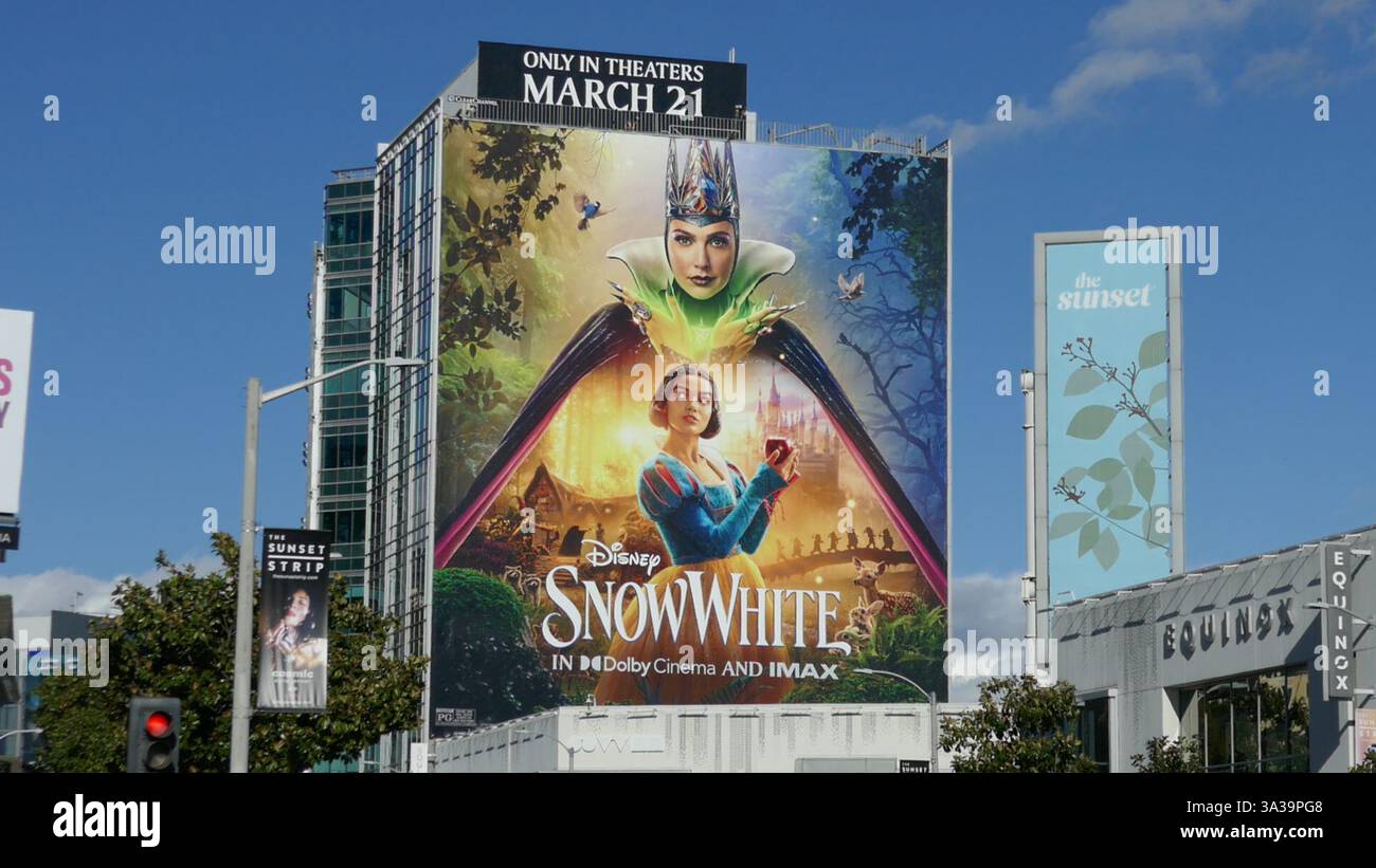 Los Angeles, California, USA 13th March 2025 Disney Snow White ...