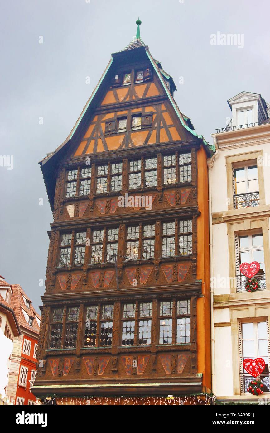 The Kammerzell House is one of the most famous buildings of Strasbourg ...