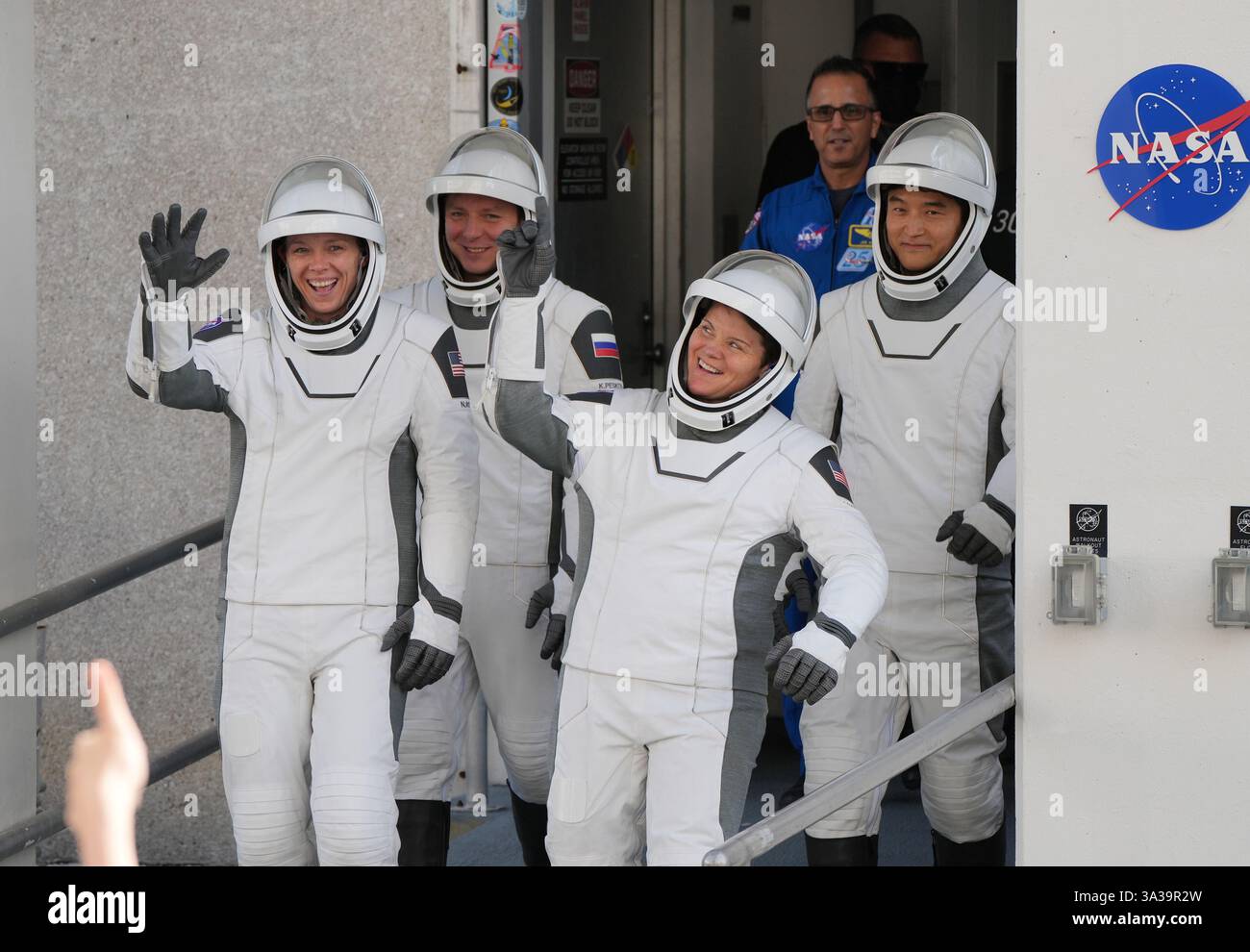 Members of the SpaceX NASA Crew-10 mission, NASA Astronaut Nichole ...