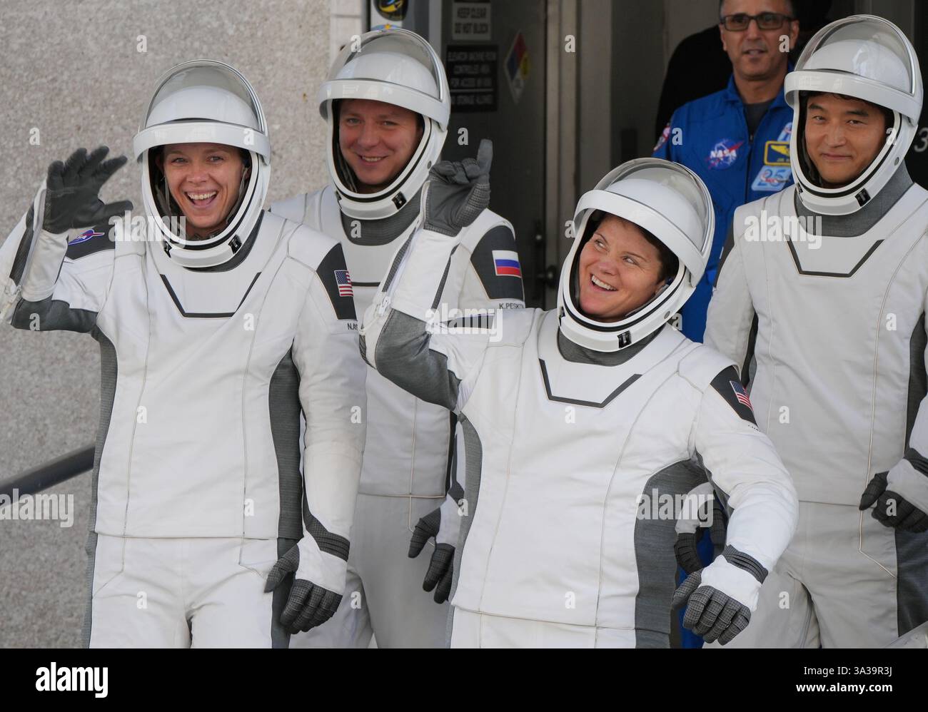 Members of the SpaceX NASA Crew-10 mission, NASA Astronaut Nichole ...
