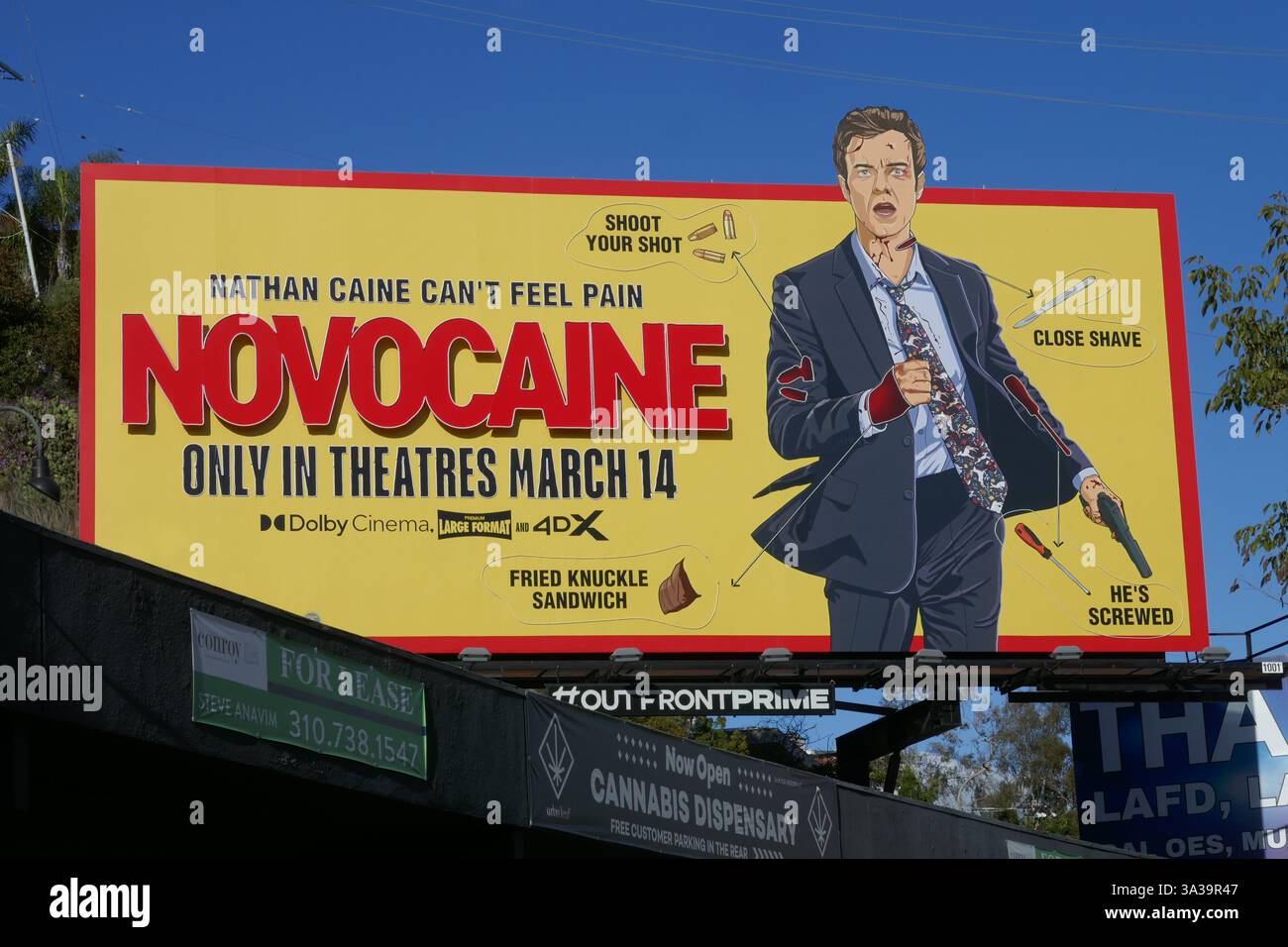 Los Angeles, California, USA 13th March 2025 Jack Quaid Novocaine ...