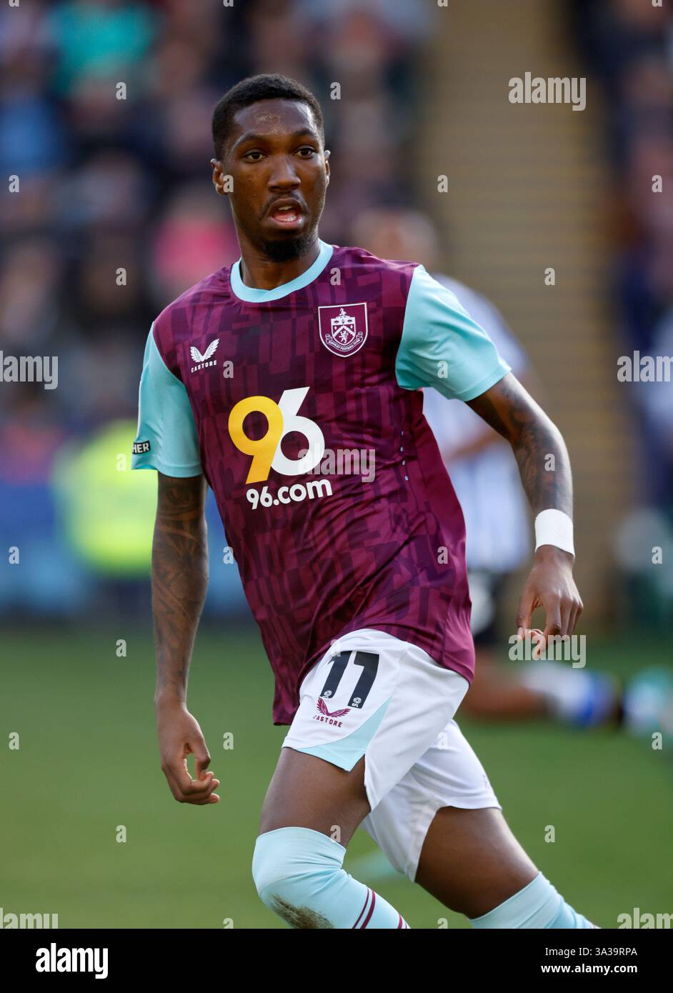 Burnley's Jaidon Anthony during the Sky Bet Championship match at ...