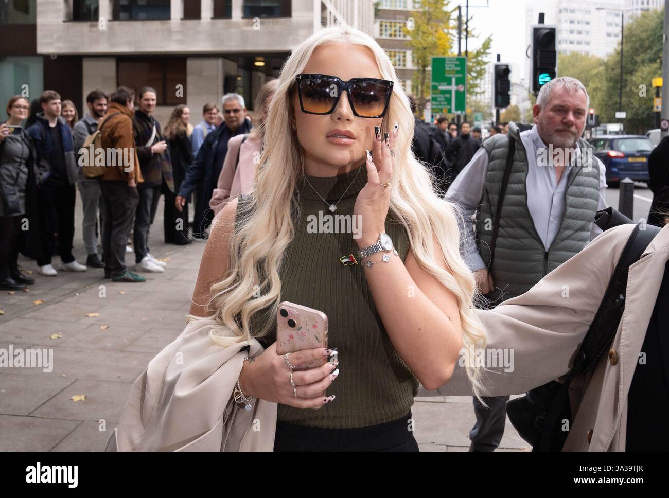 Victoria Thomas Bowen leaving Westminster Magistrates' Court in London ...
