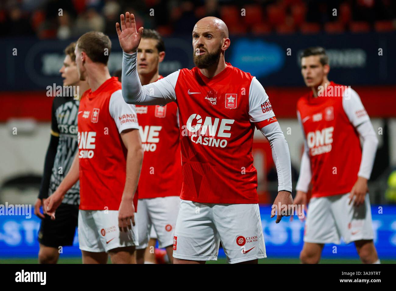 MAASTRICHT, NETHERLANDS - MARCH 14: Bryan Smeets of MVV Maastricht ...