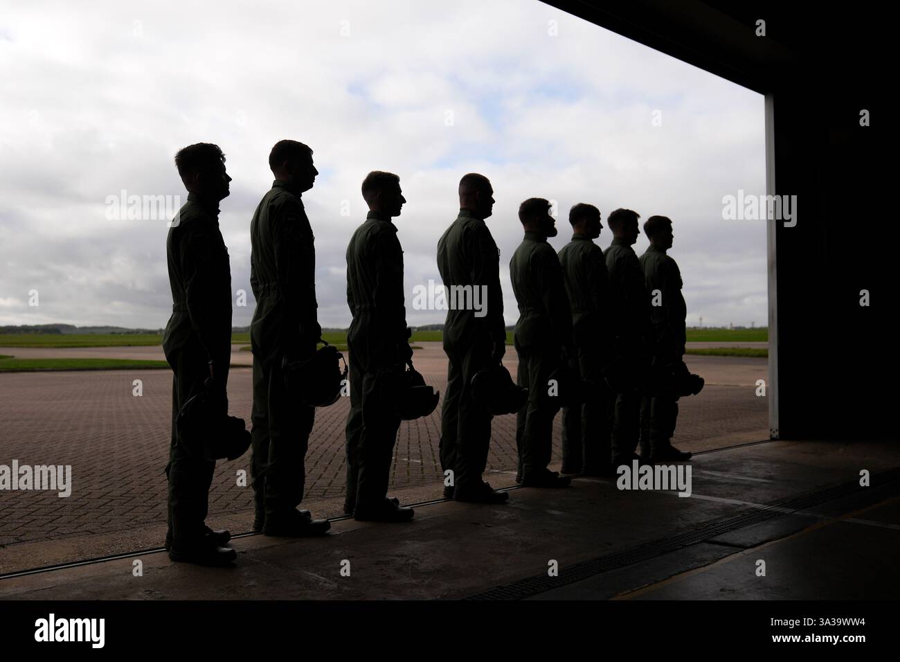 EMBARGOED TO 1500 TUESDAY OCTOBER 22 Ukrainian pilots, who have ...