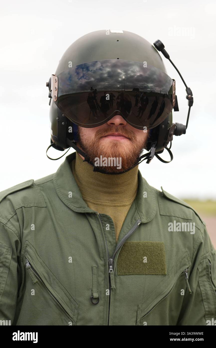 EMBARGOED TO 1500 TUESDAY OCTOBER 22 A Ukrainian pilot known as ...