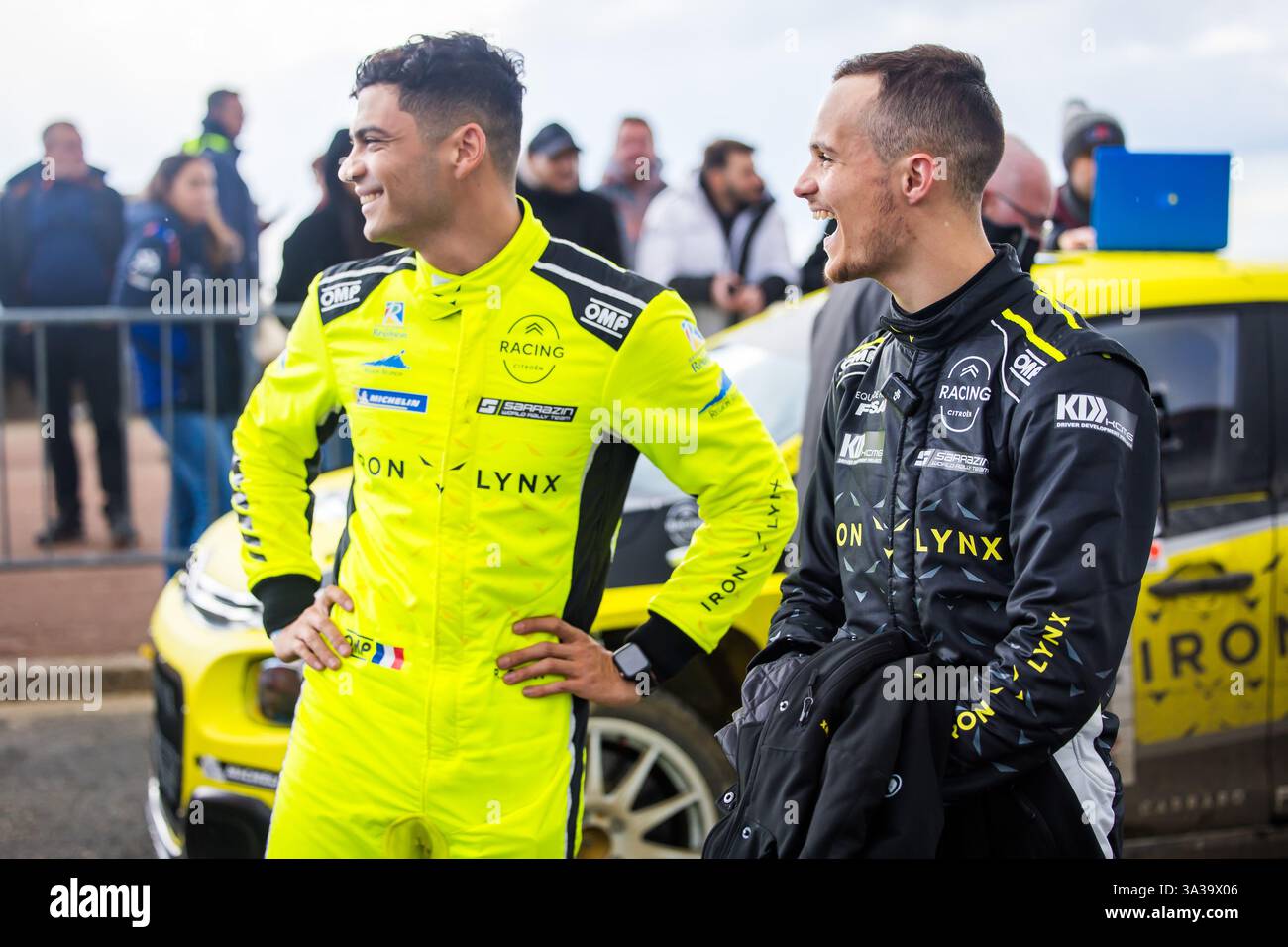 Le Touquet, France. 14th Mar, 2025. SARRAZIN Pablo, ROCHE Yannick ...