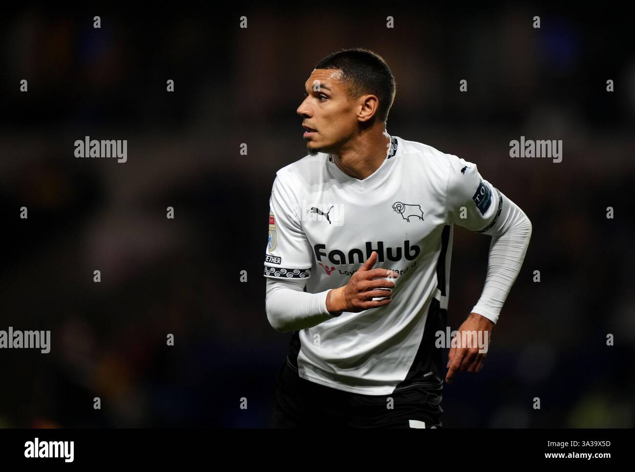 Derby County's Kayden Jackson during the Sky Bet Championship match at ...