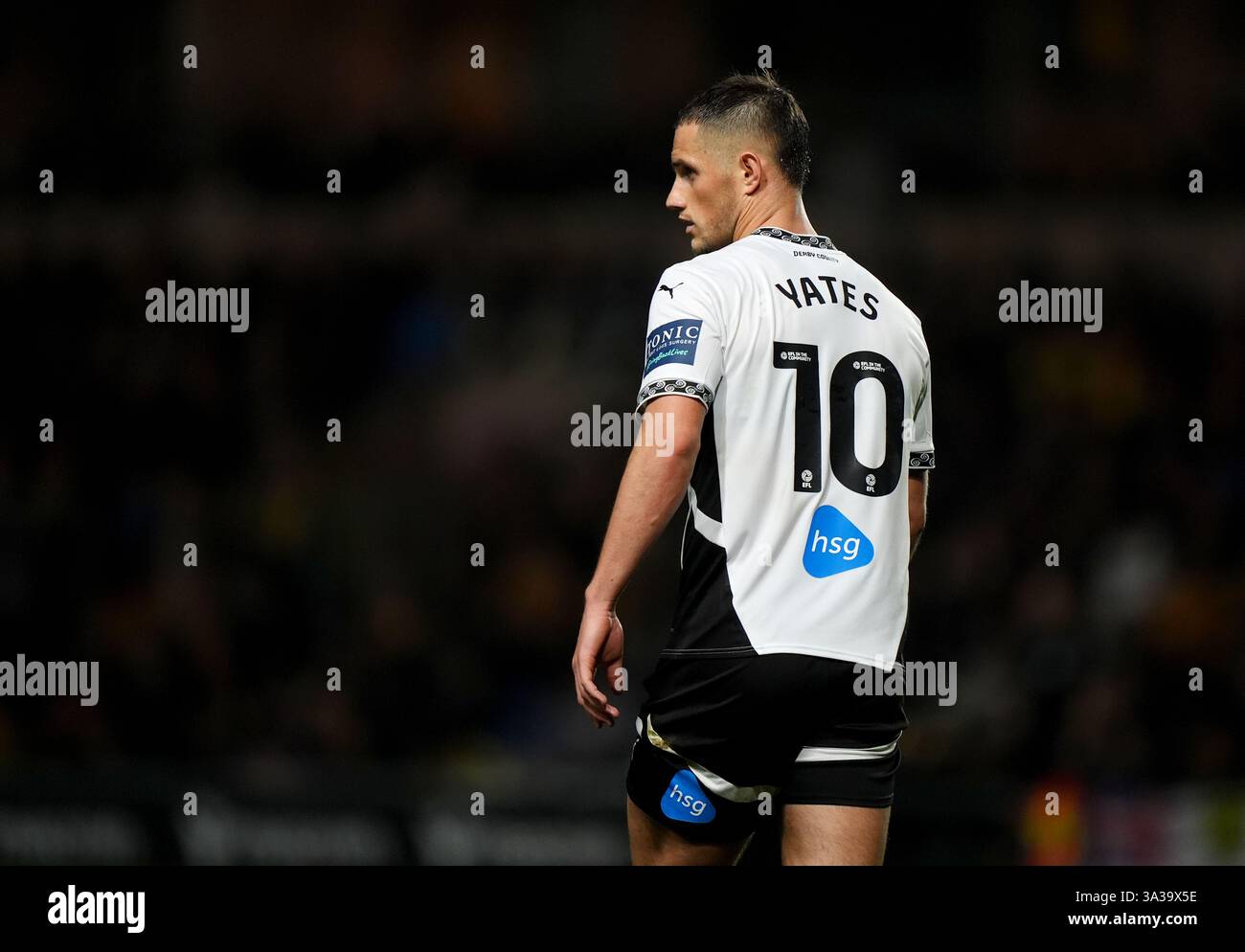 Derby County's Jerry Yates during the Sky Bet Championship match at ...