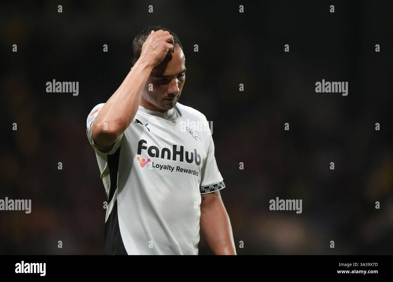Derby County's Kane Wilson after the Sky Bet Championship match at ...
