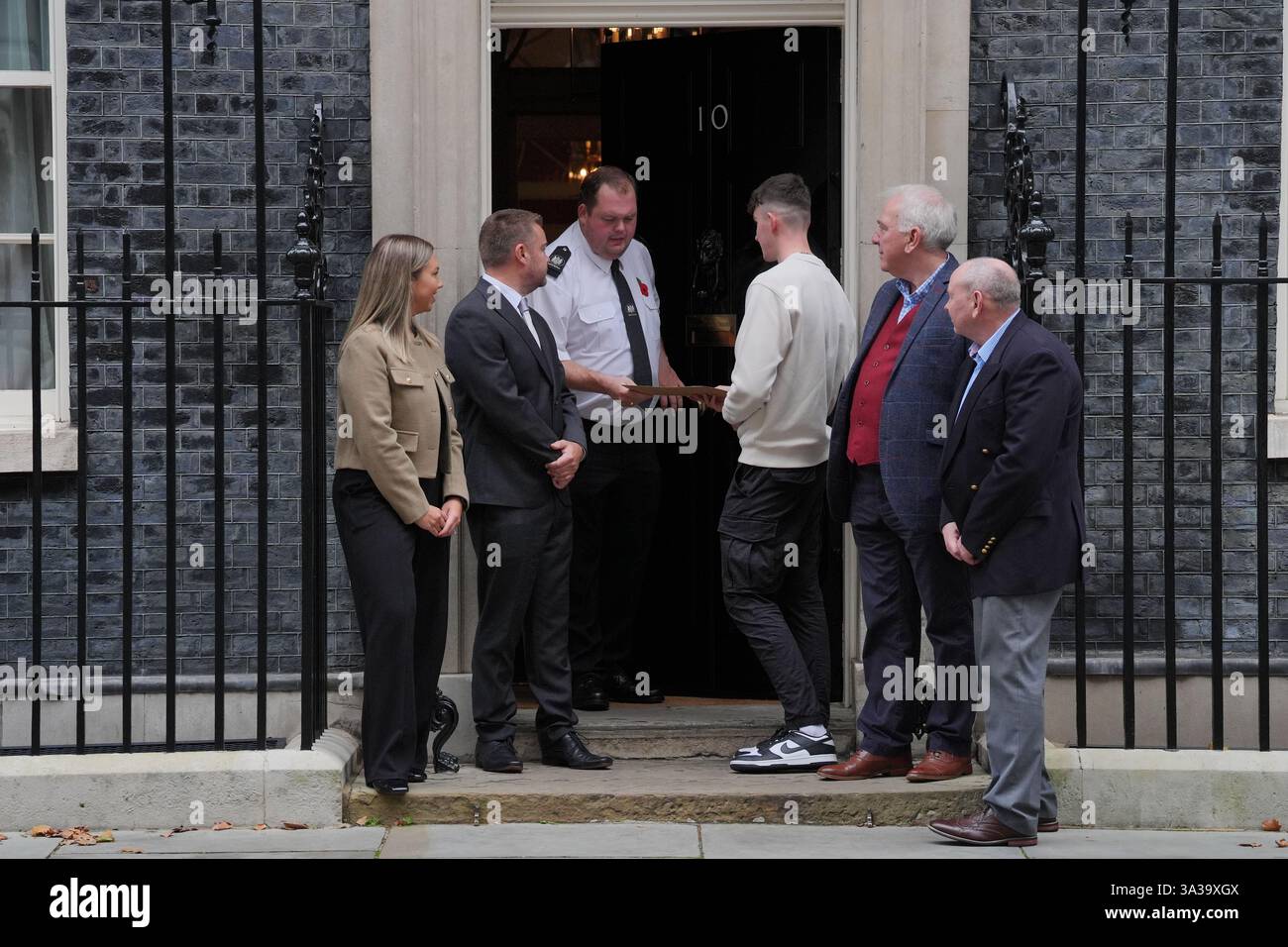 (Left to right) Sadie Dwyer, David Stockdale, nineteen-year-old cardiac ...