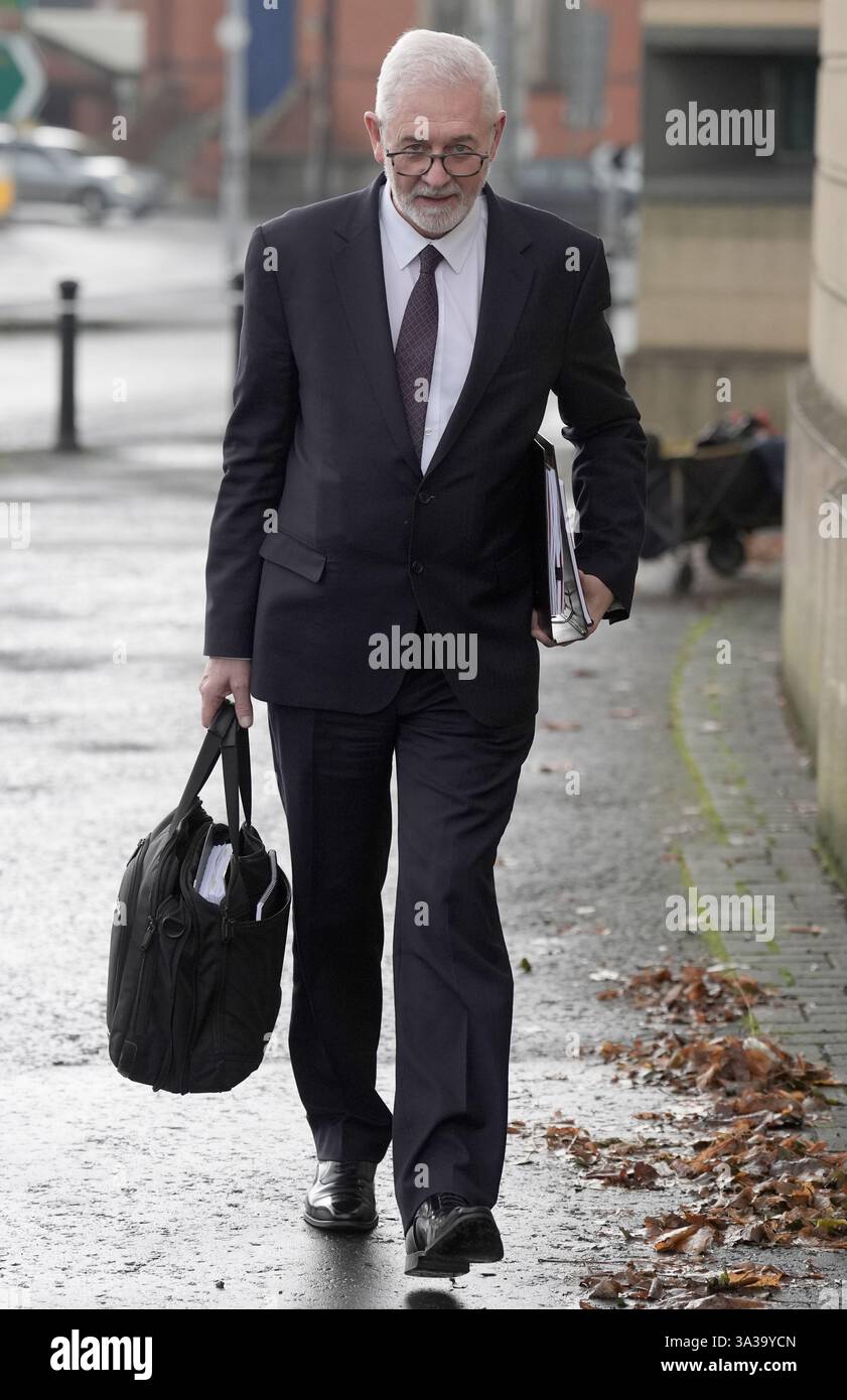 John McBurney, the solicitor for former DUP leader Sir Jeffrey ...