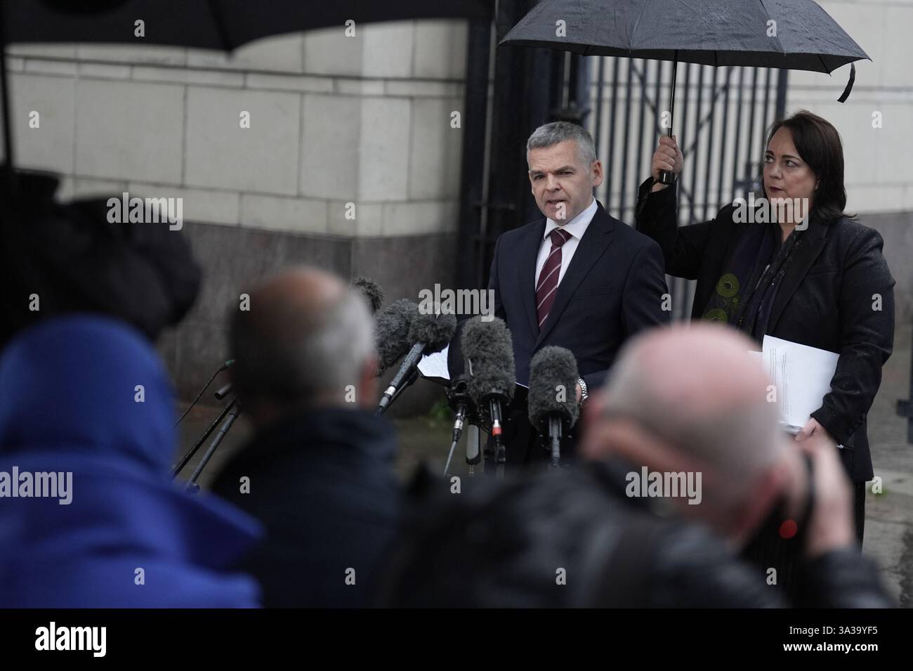Detective Chief Superintendent Eamonn Corrigan, Police Service of Northern Ireland and Catherine ...