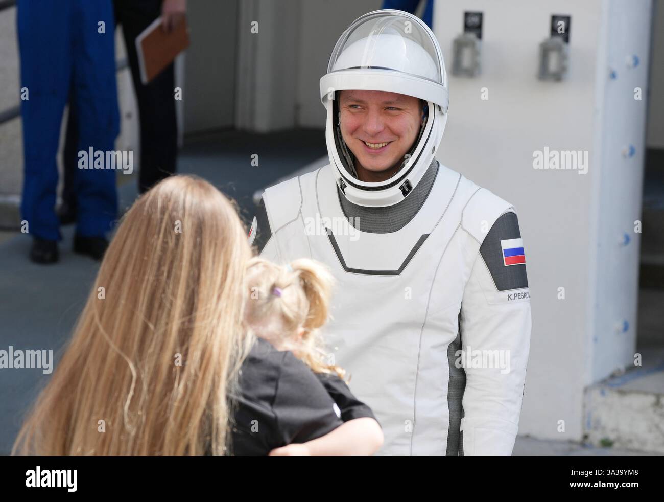 SpaceX NASA Crew-10 mission Roscosmos Cosmonaut Kirill Peskov talks to ...