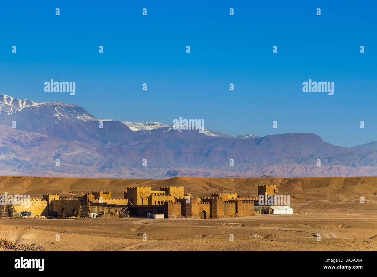 Ouarzazate Atlas Film studios in Morocco. Moroccan Atlas Studios is one ...