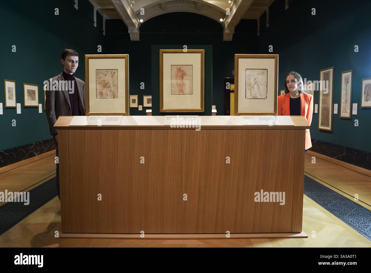 Michelangelo Buonarroti, Anatomical Studies, c.1520 (left), Circle of ...