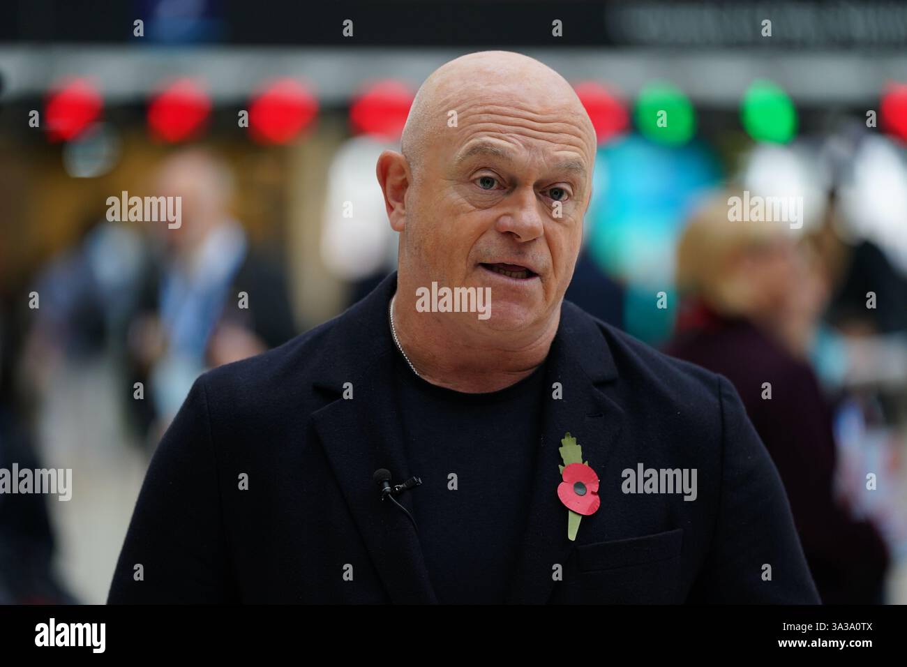 Actor and Royal British Legion (RBL) Ambassador Ross Kemp joins serving ...