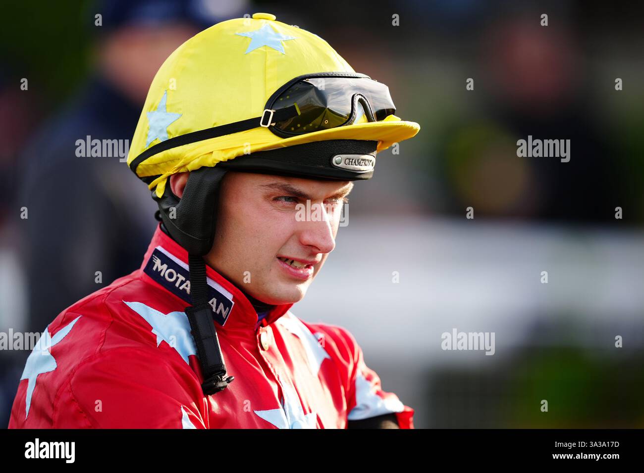 Jockey Sean Bowen at Wetherby Racecourse. Picture date: Friday November ...