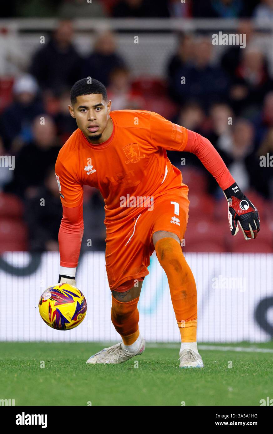 Middlesbrough goalkeeper Seny Dieng during the Sky Bet Championship ...