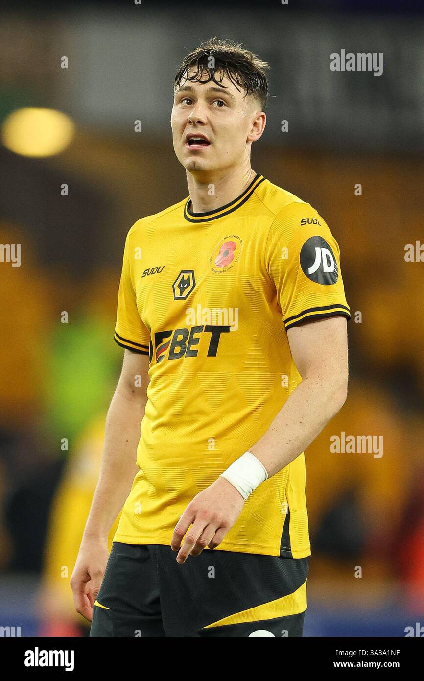 Wolverhampton Wanderers' Jorgen Strand Larsen during the Premier League ...