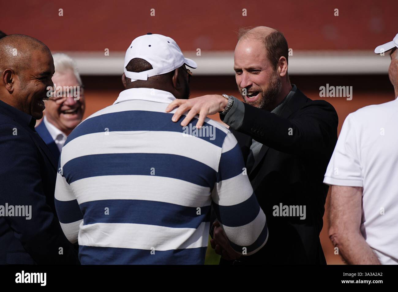 The Prince of Wales meets former Springboks player Tendai Mtawarira ...