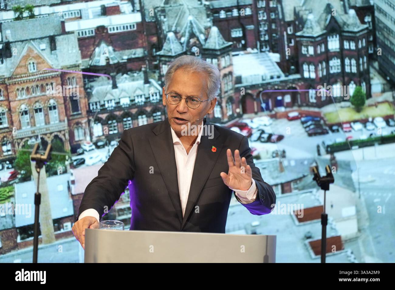 BBC chairman Samir Shah delivers a speech on the future of UK public ...