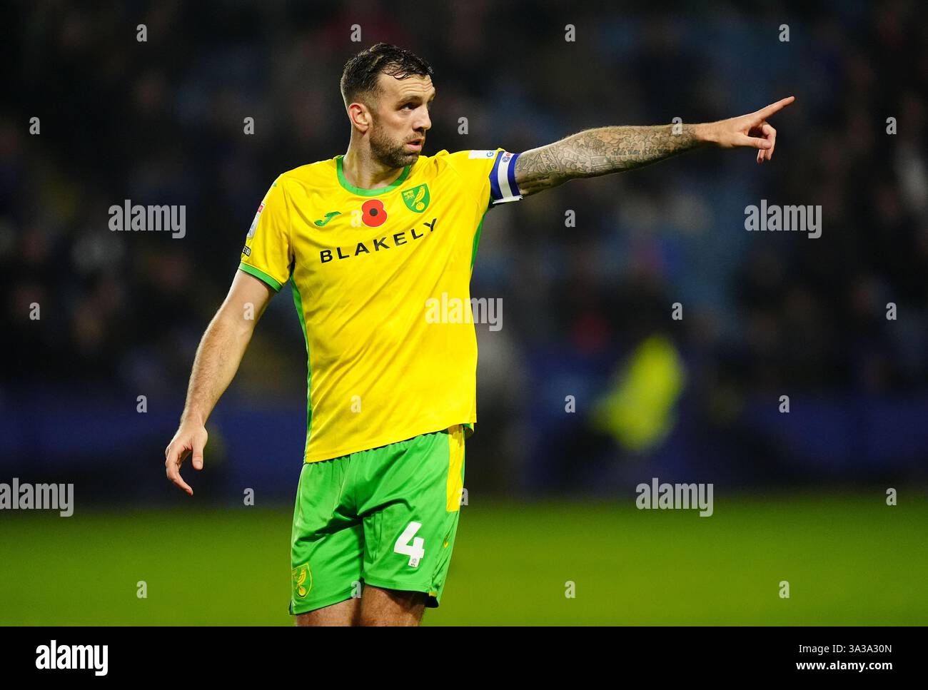 Norwich City's Shane Duffy during the Sky Bet Championship match at ...