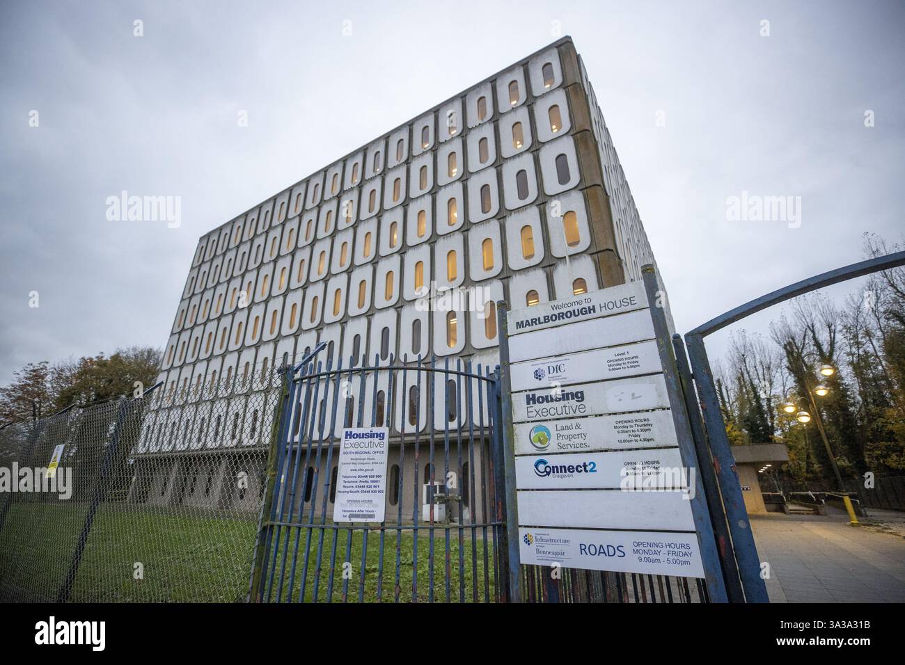 Marlborough House in Craigavon. Concern has been voiced at a proposal ...