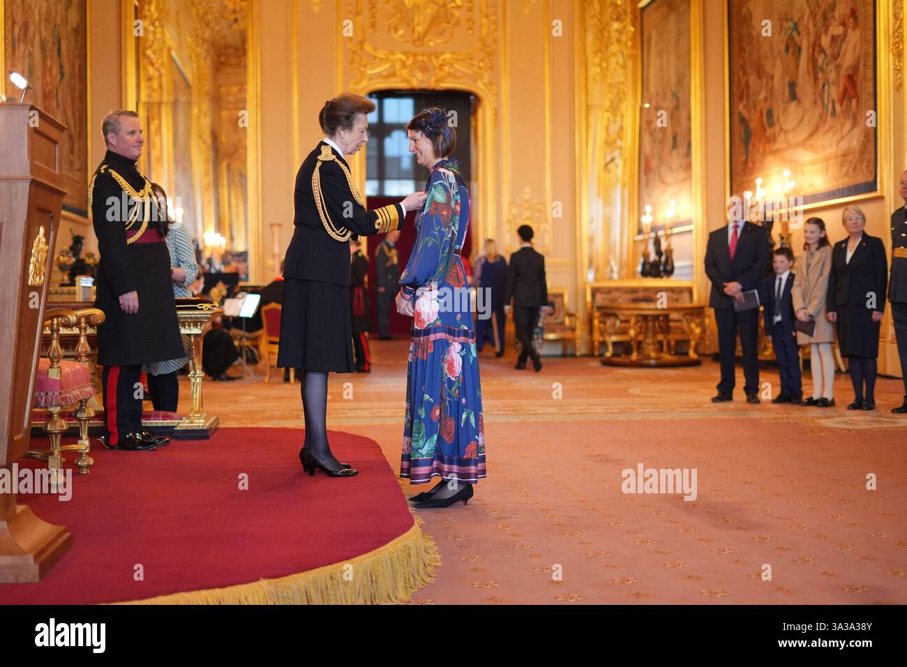 Esther Britten, from Shepton Mallett, Deputy Director, Head of Major Events, UK Sport, is made a ...