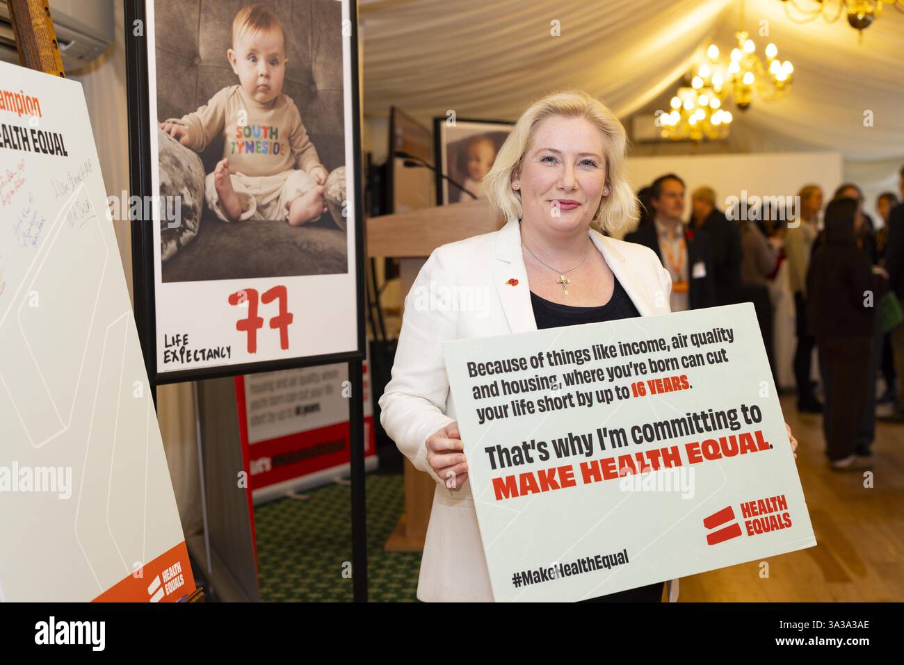 EDITORIAL USE ONLY Emma Lewell-Buck MP attends a parliamentary ...