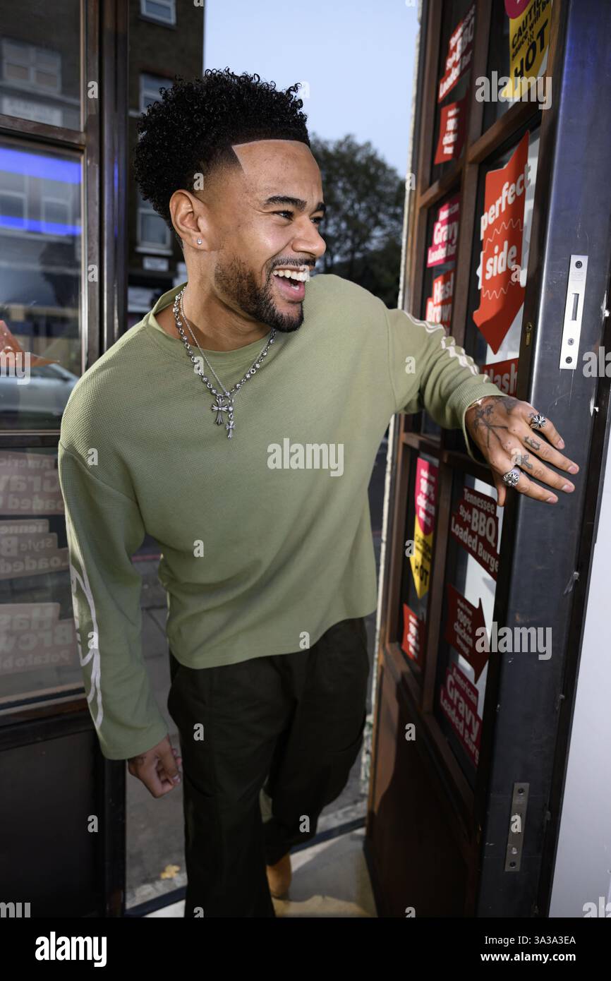 EDITORIAL USE ONLY Singer and television personality Wes Nelson attends ...