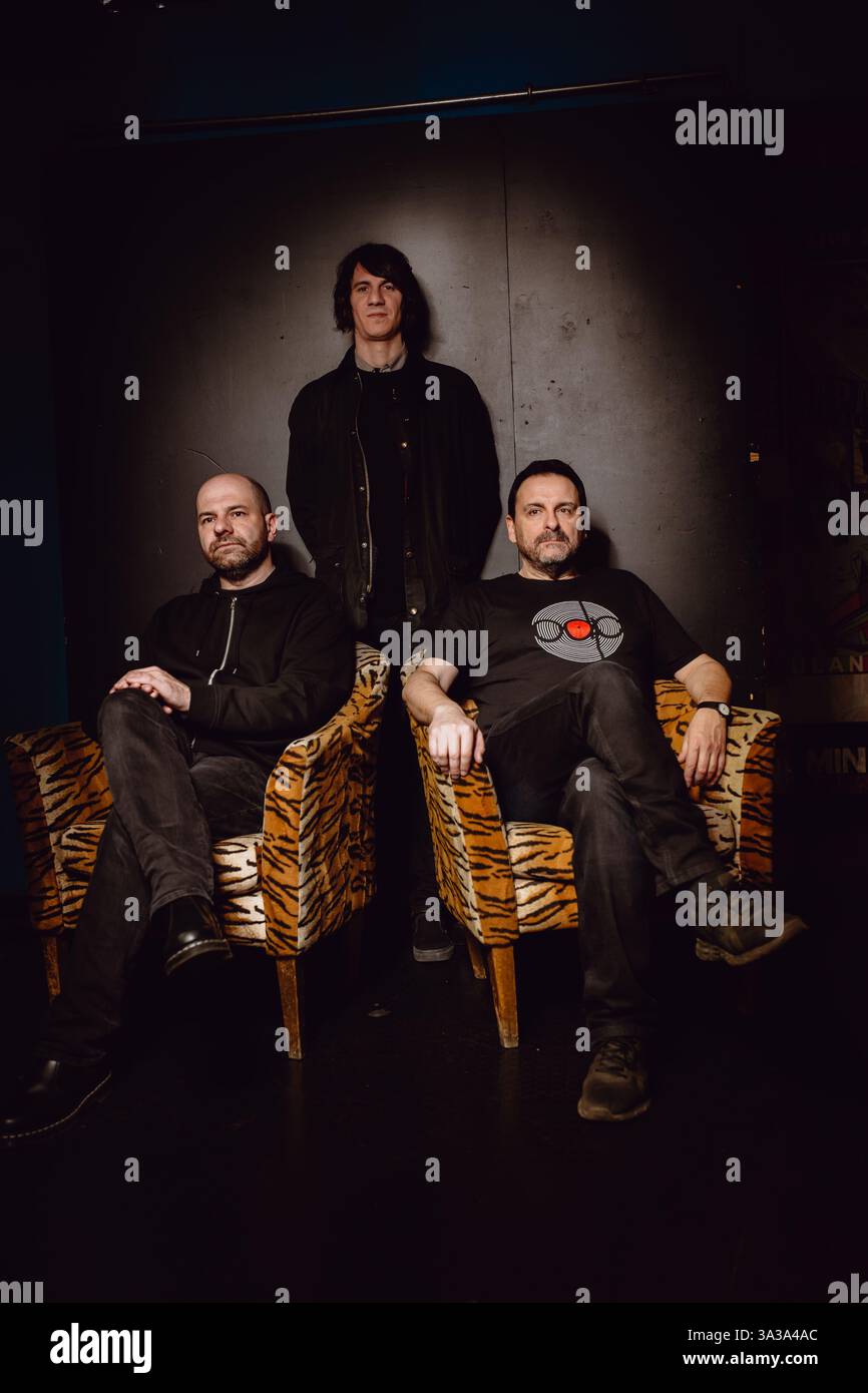 the italian band offlaga disco pax perform live for the reunion ...