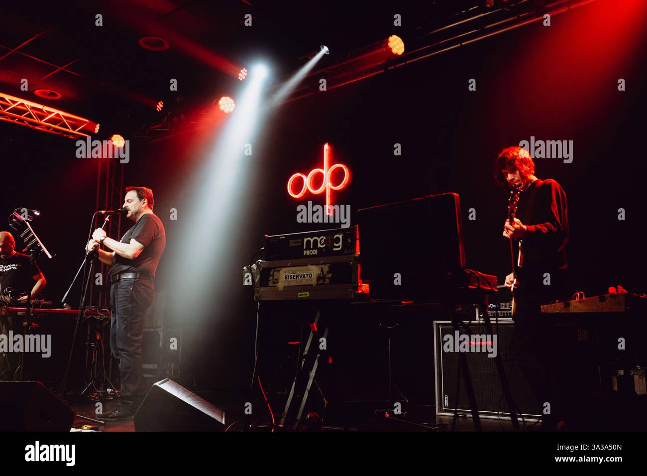 the italian band offlaga disco pax perform live for the reunion ...