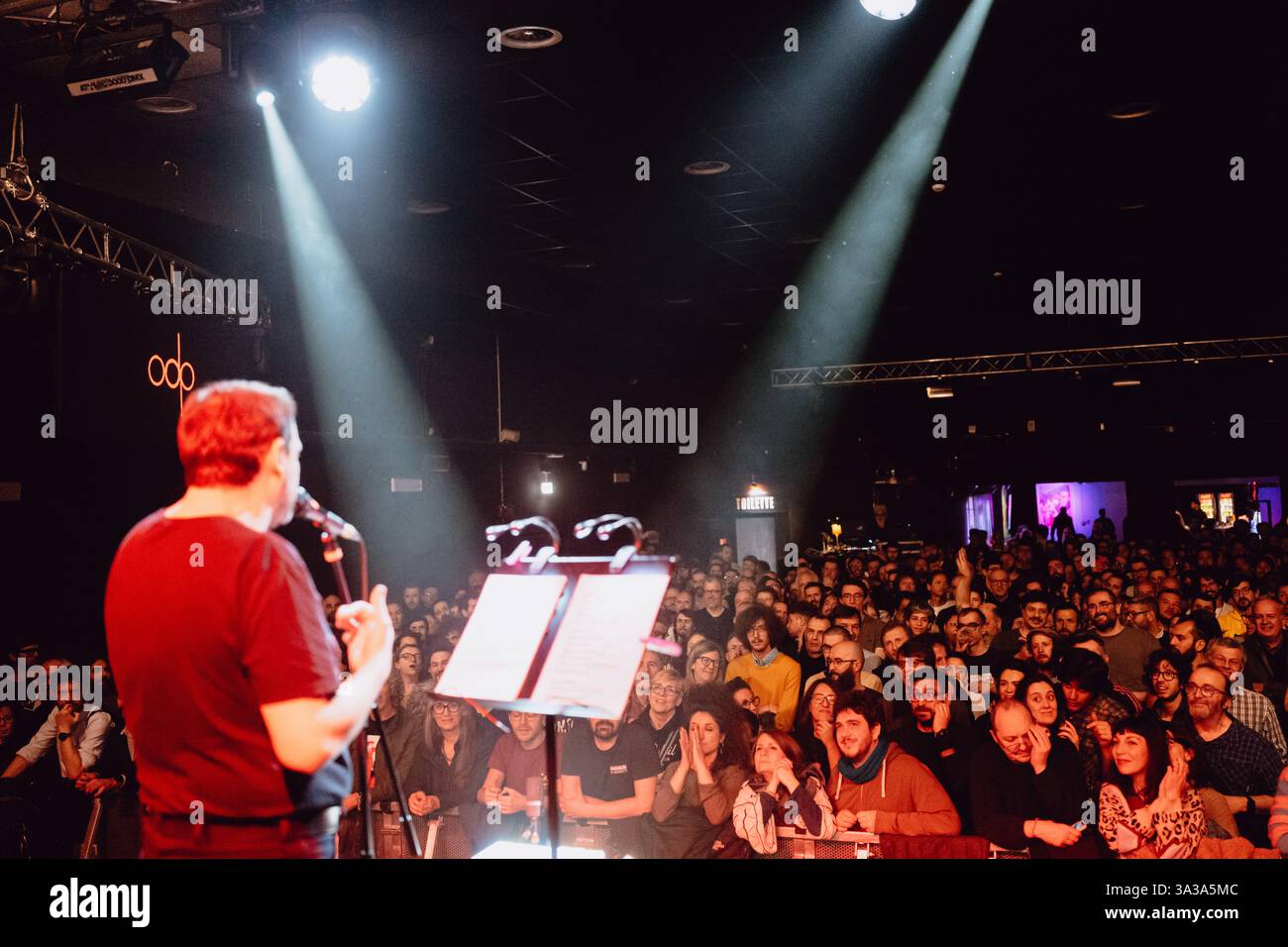 the italian band offlaga disco pax perform live for the reunion ...