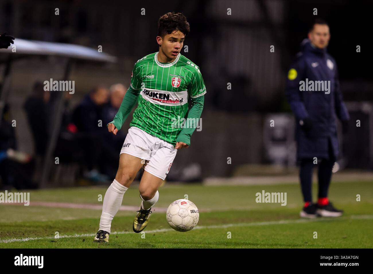 DORDRECHT, NETHERLANDS - MARCH 14: Igor da Silva of FC Dordrecht runs ...
