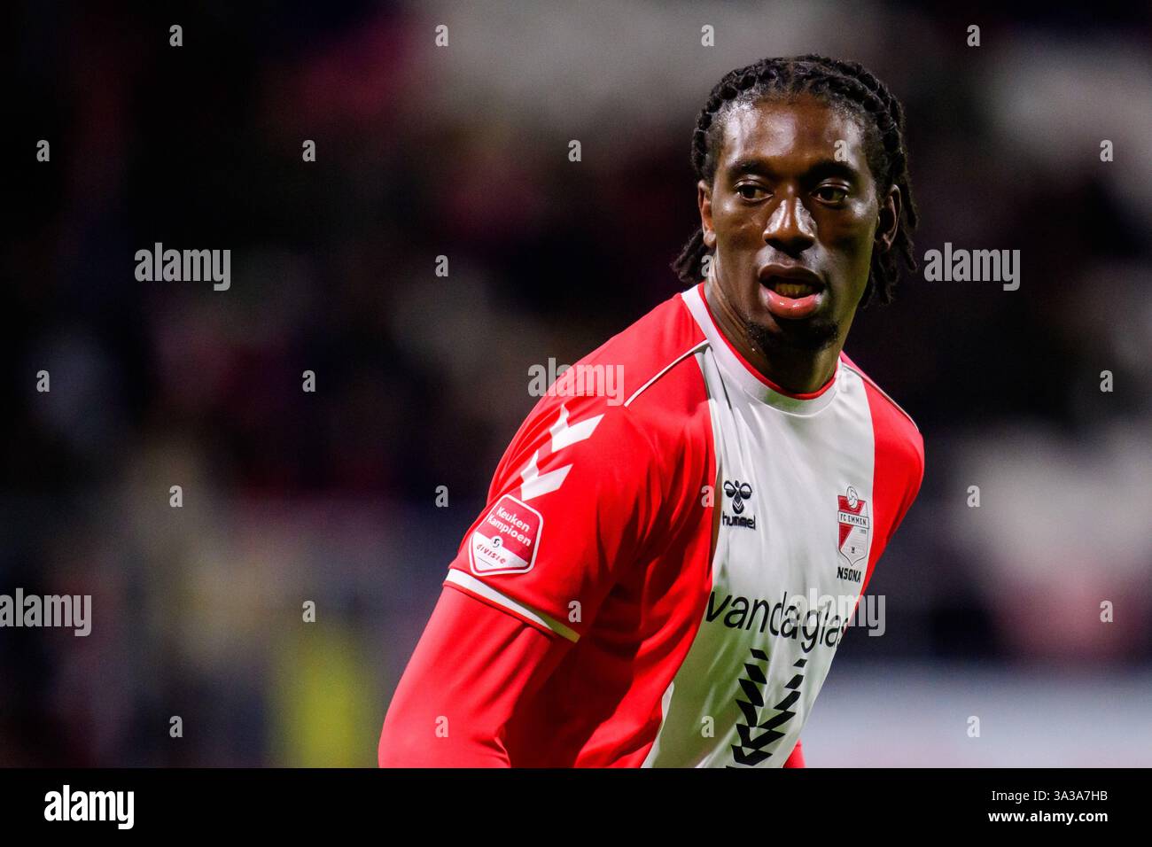 Emmen, Netherlands. 14th Mar, 2025. EMMEN, Stadium Oude Meerdijk, 14-03-2025, season 2024/2025 ...