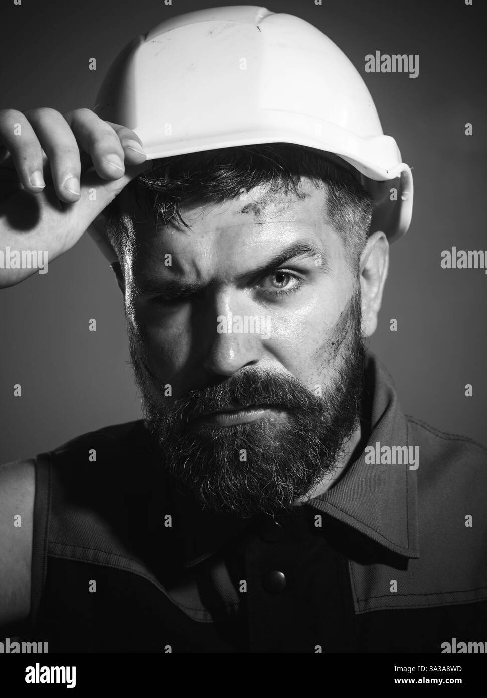 Mechanical contractor Black and White Stock Photos & Images - Alamy