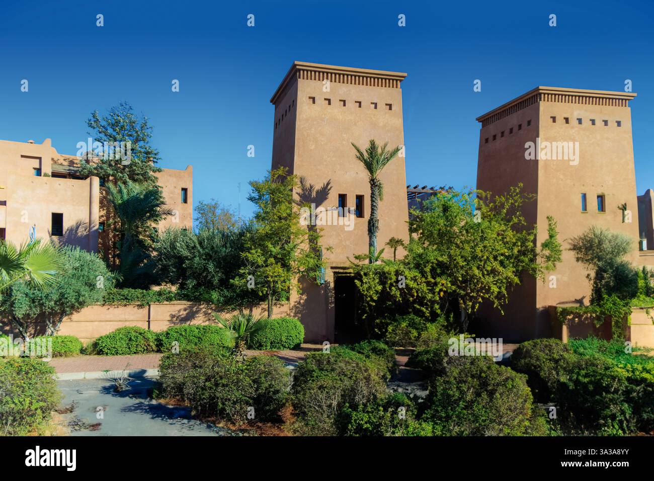 Marrakesh Morocco. The ancient clay walls of the medina Stock Photo - Alamy