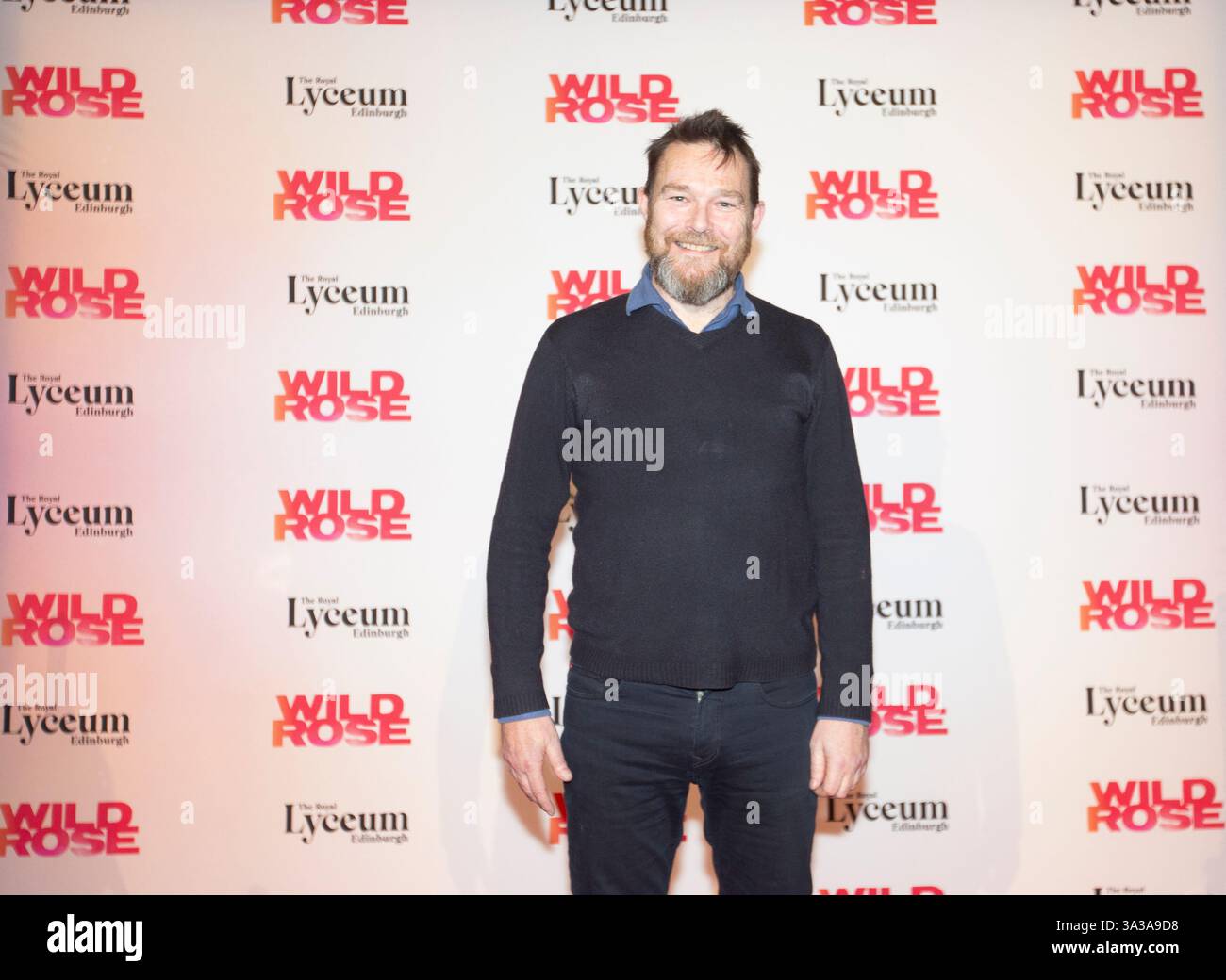 World premiere wild rose red carpet at lyceum theatre edinburgh hi-res ...