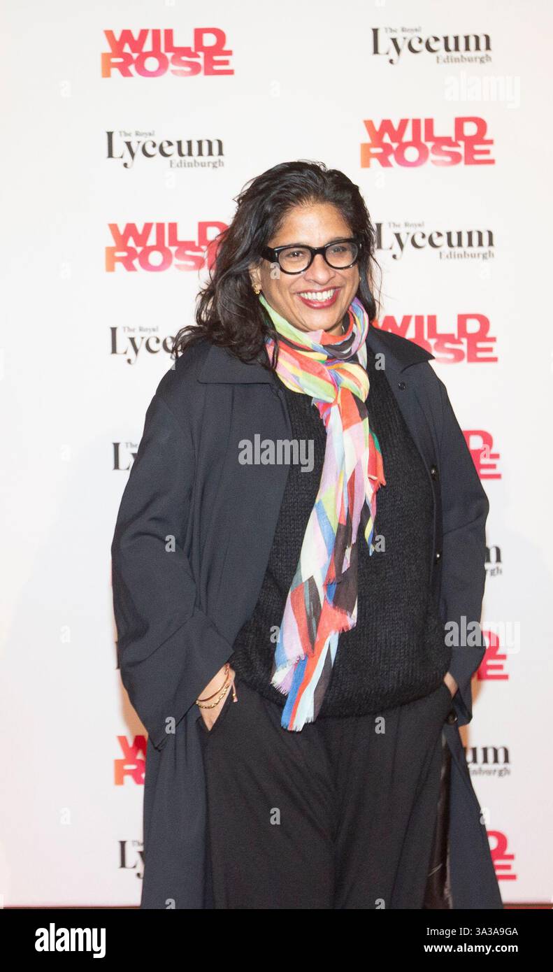 Edinburgh, UK. 14th Mar, 2025. World premiere: Wild Rose, red carpet at ...
