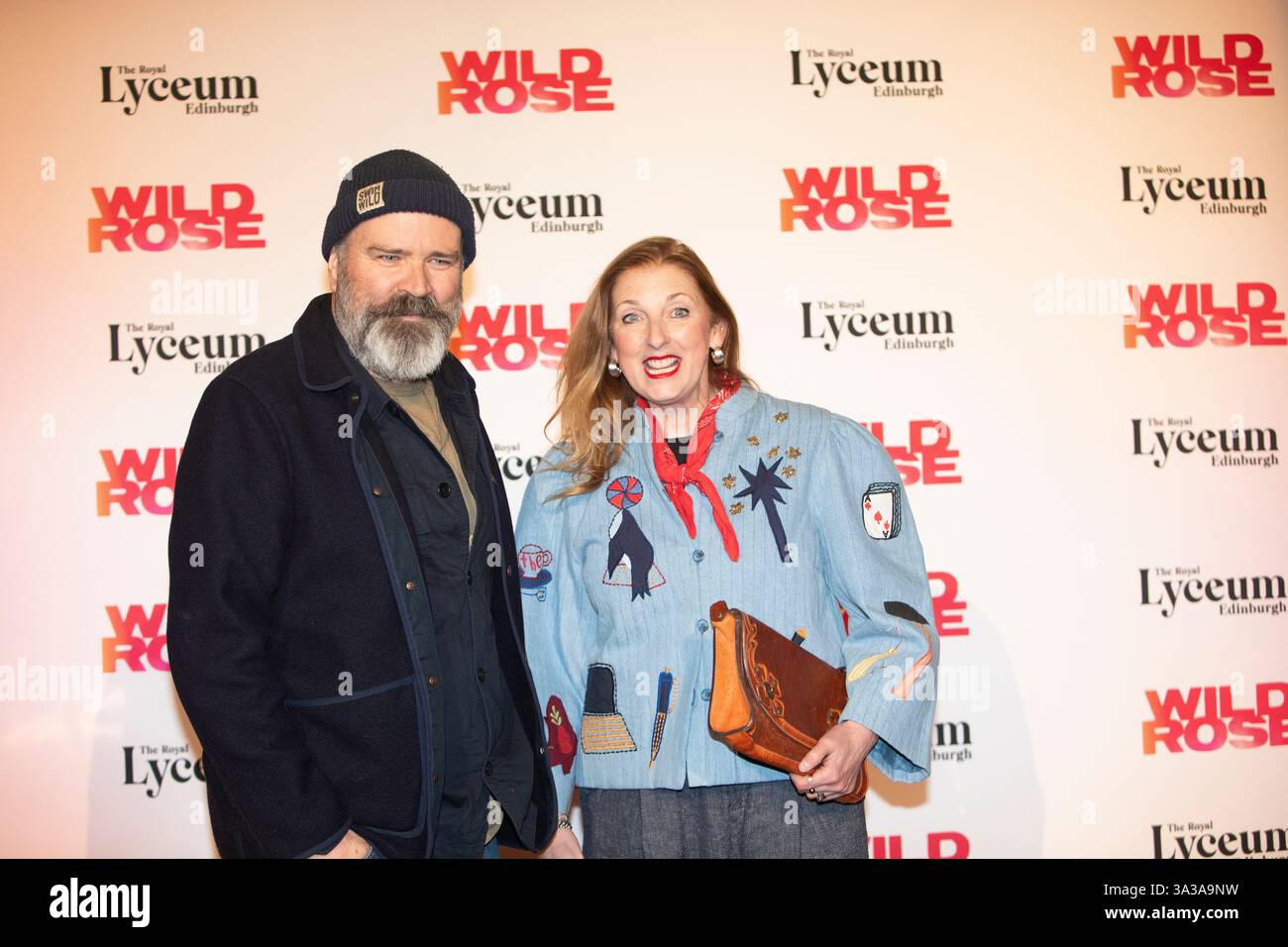 Edinburgh, UK. 14th Mar, 2025. World premiere: Wild Rose, red carpet at ...