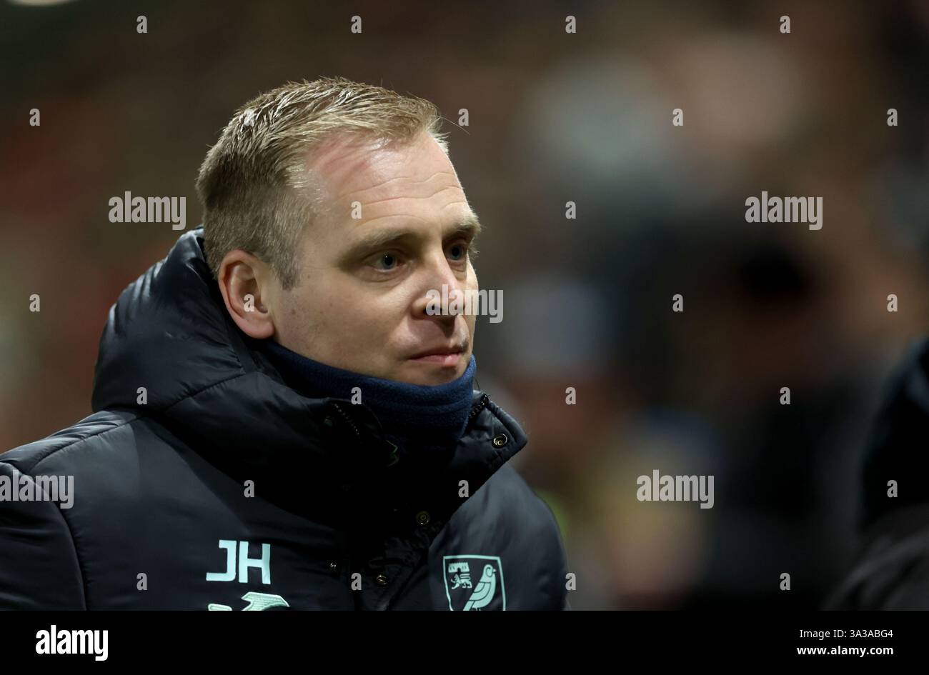 Norwich City manager Johannes Hoff Thorup during the Sky Bet ...