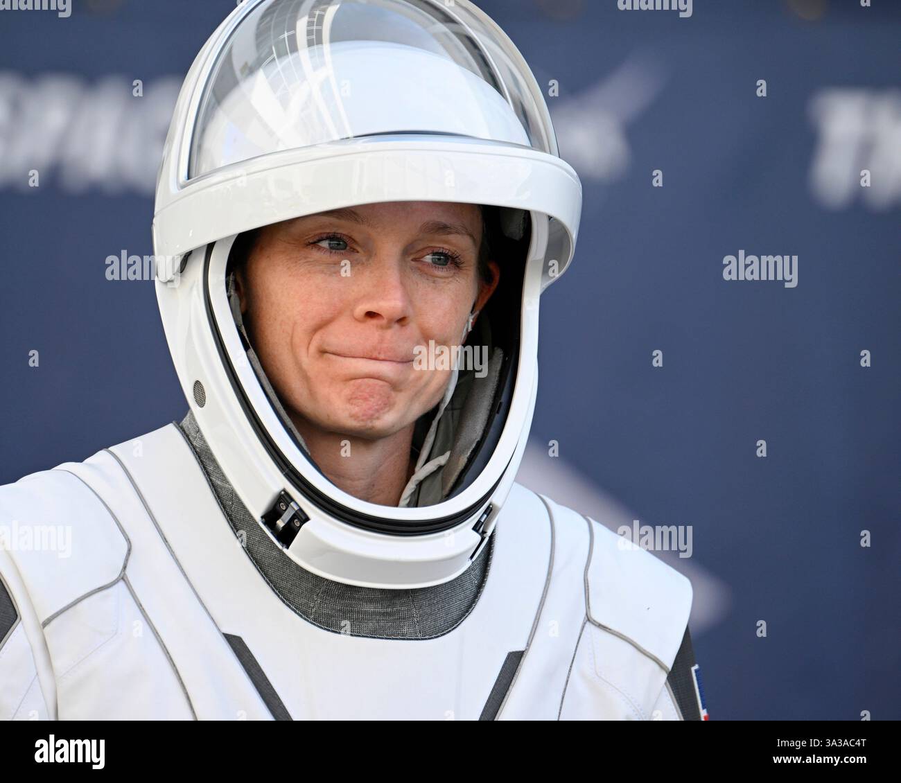 SpaceX NASA Crew-10 member and NASA Astronaut Nichole Ayers walks out ...