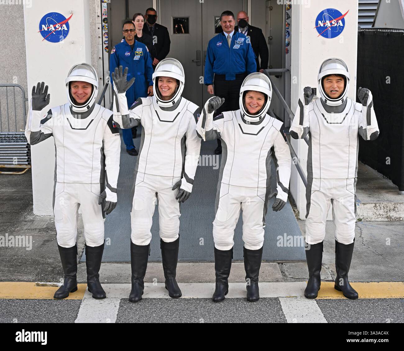 SpaceX NASA Crew-10 members, Roscosmos Cosmonaut Kirill Peskov, NASA ...