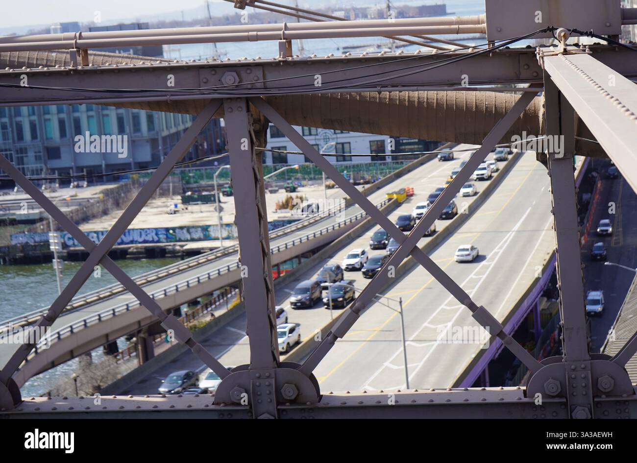 Brooklyn-Eua, Nova Iorque. 14th Mar, 2025. (new) brooklyn bridge and ...